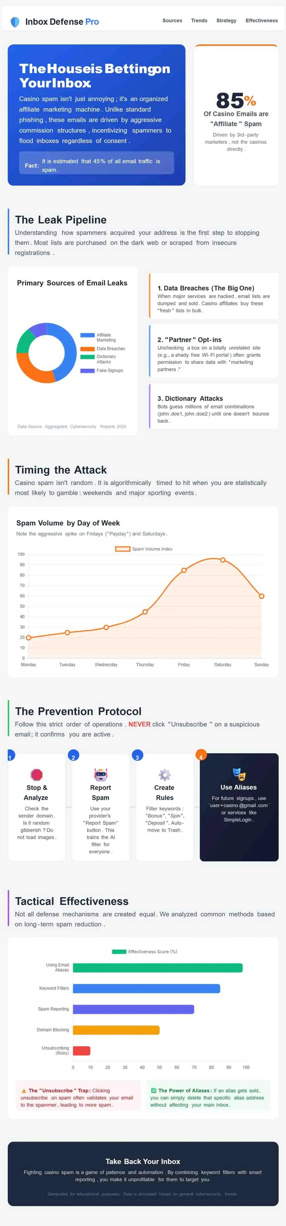 How to Stop Casino Spam Emails: 2026 Guide